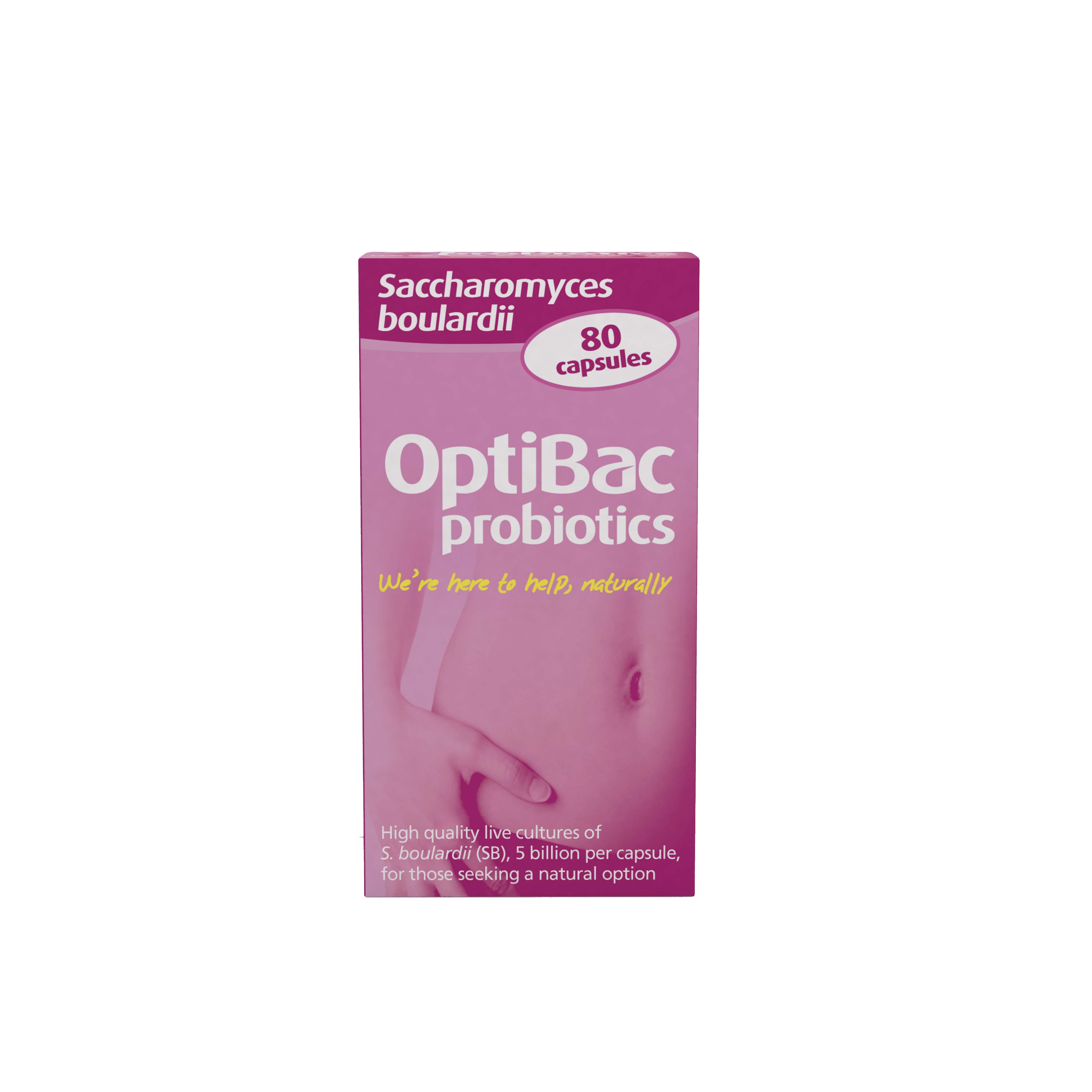 Nature's Bounty - OptiBac Probiotics 'Saccharomyces boulardii', Pack of ...