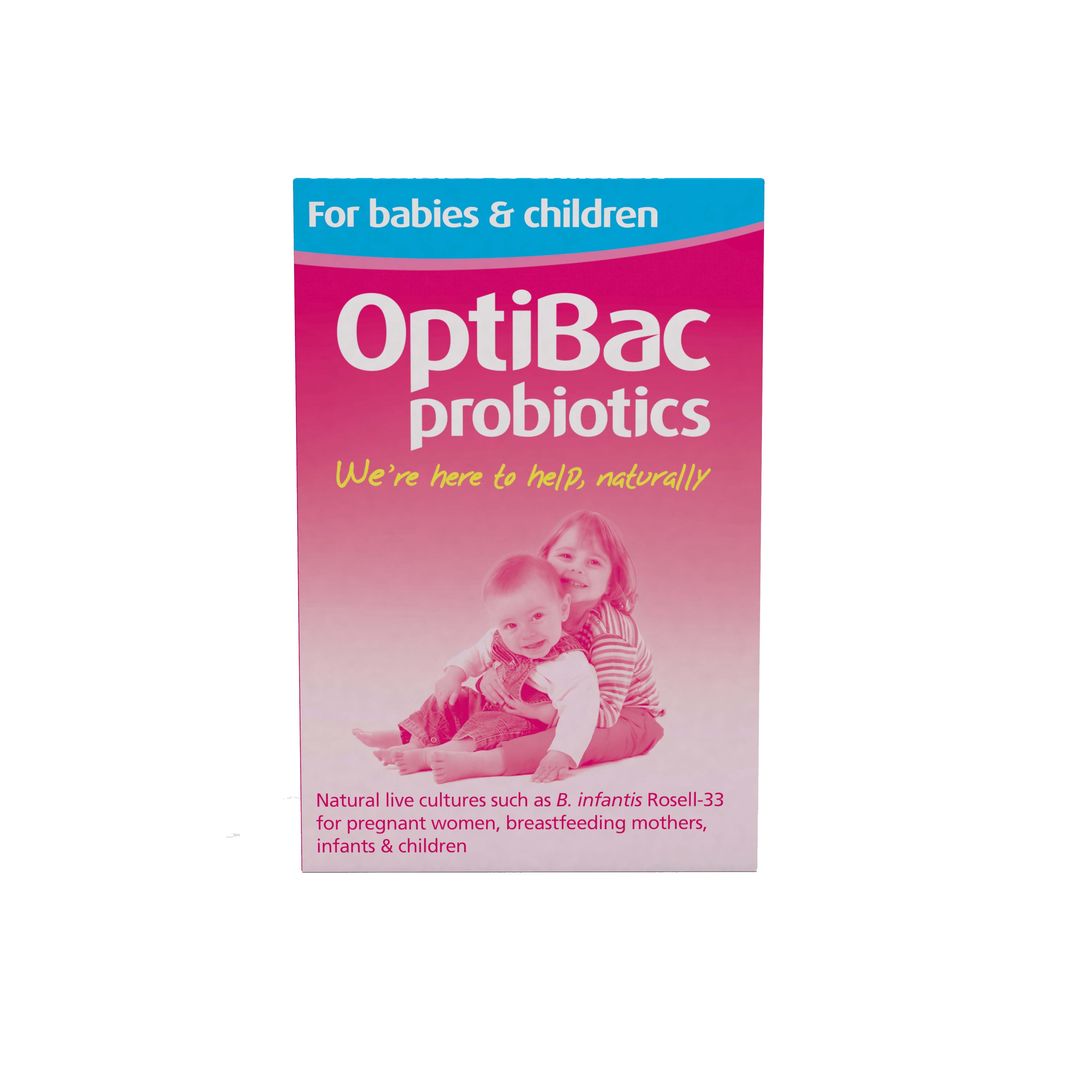 Nature's Bounty - OptiBac Probiotics 'For babies & children', Pack of ...