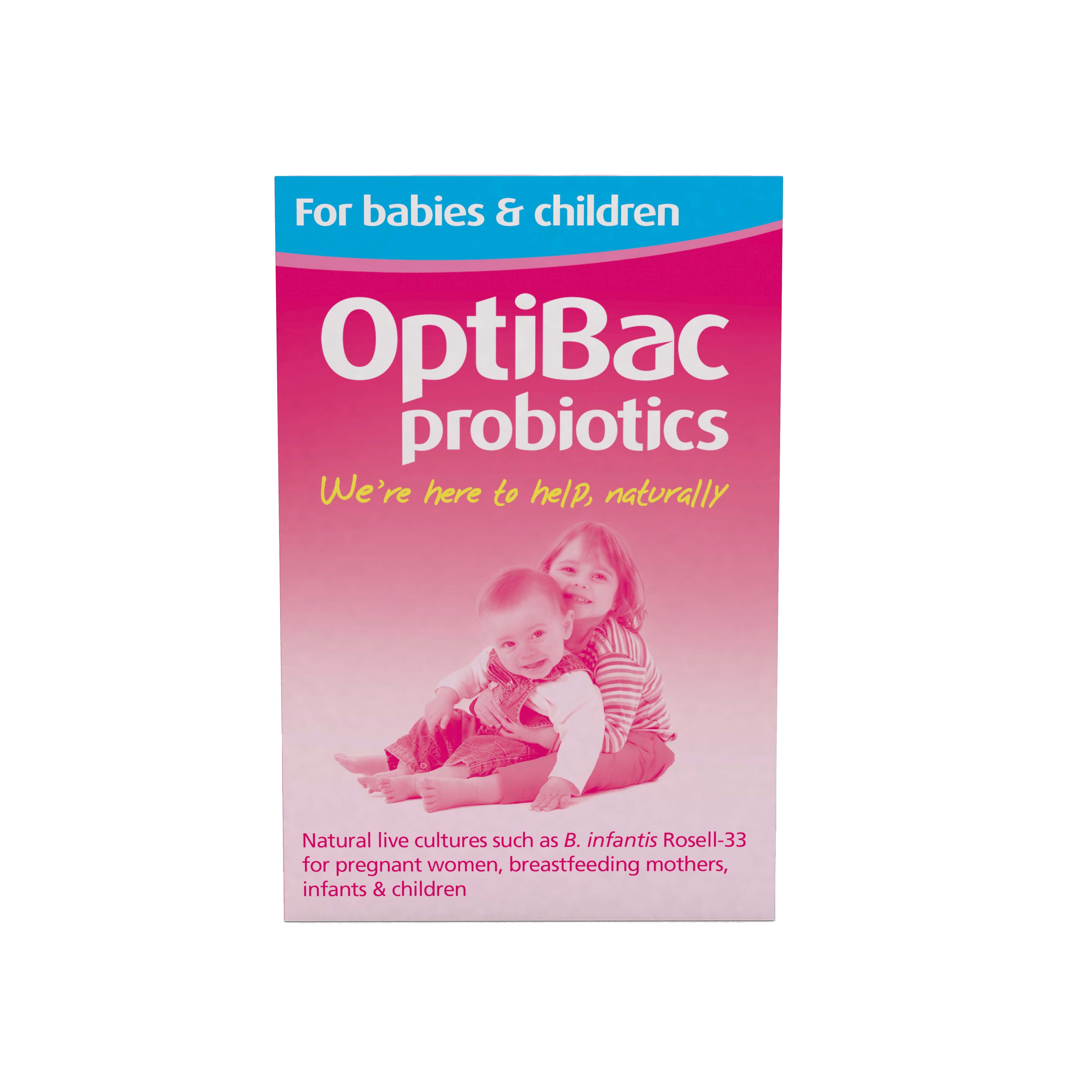 Nature's Bounty - OptiBac Probiotics 'For babies & children', Pack of ...